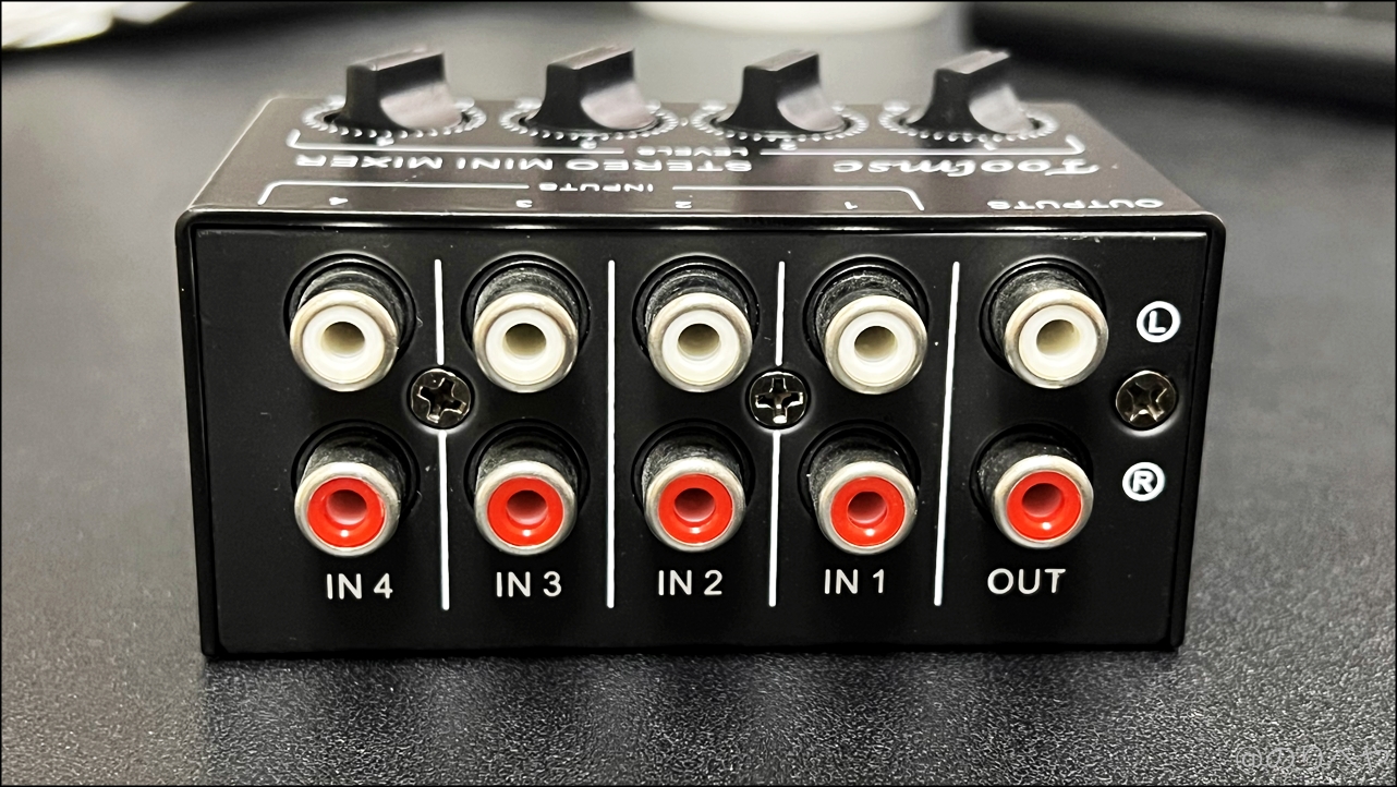 【徹底解説】ステレオミニミキサー(Toolmsc､summina)のレビュー･評価!音を合わせて出力するのにオススメ！【4系統の入出力･RCA端子･MX400】 | のりべや