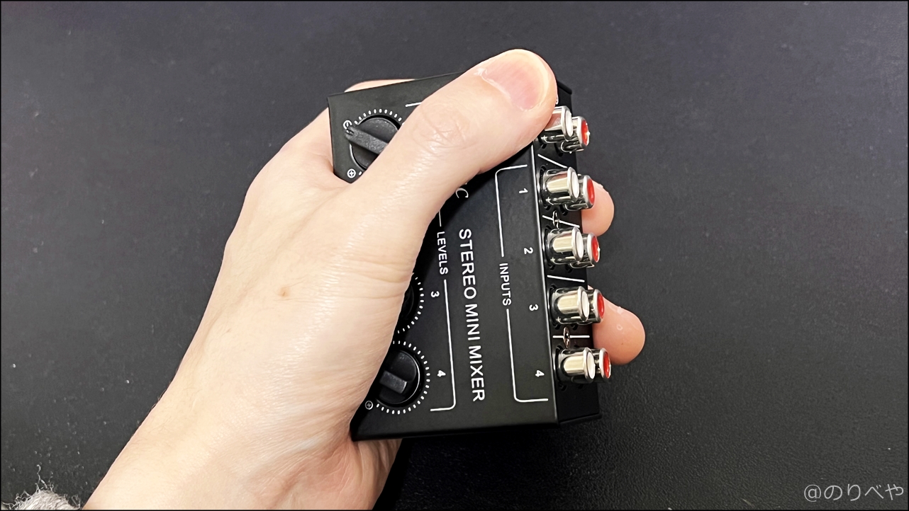 【徹底解説】ステレオミニミキサー(Toolmsc､summina)のレビュー･評価!音を合わせて出力するのにオススメ！【4系統の入出力･RCA端子･MX400】 | のりべや